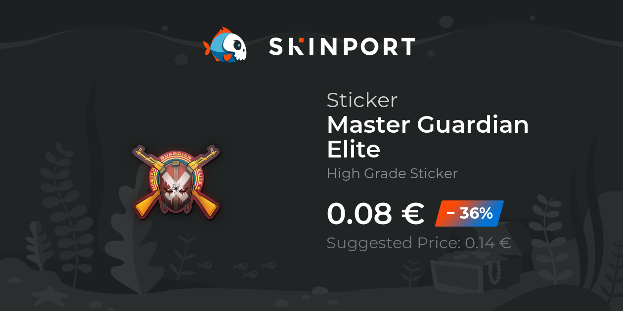 Sticker | Master Guardian Elite - Counter-Strike 2 - Skinport