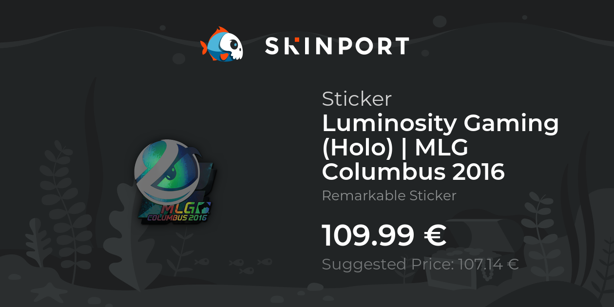 Sticker | Luminosity Gaming (Holo) | MLG Columbus 2016 - Counter-Strike ...