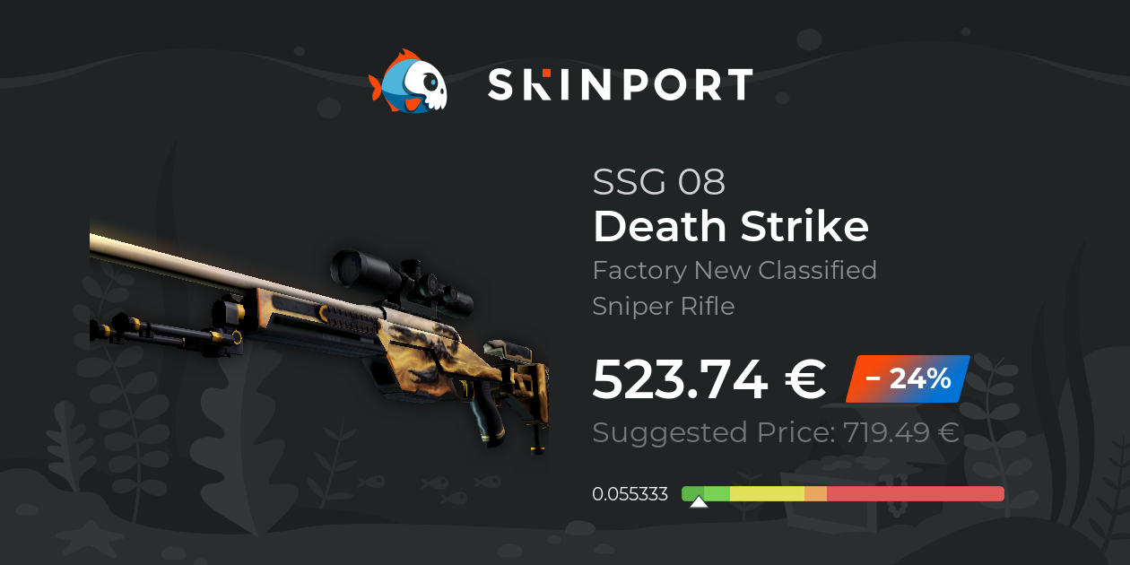 SSG 08 | Death Strike (Factory New) - CS2 - Skinport