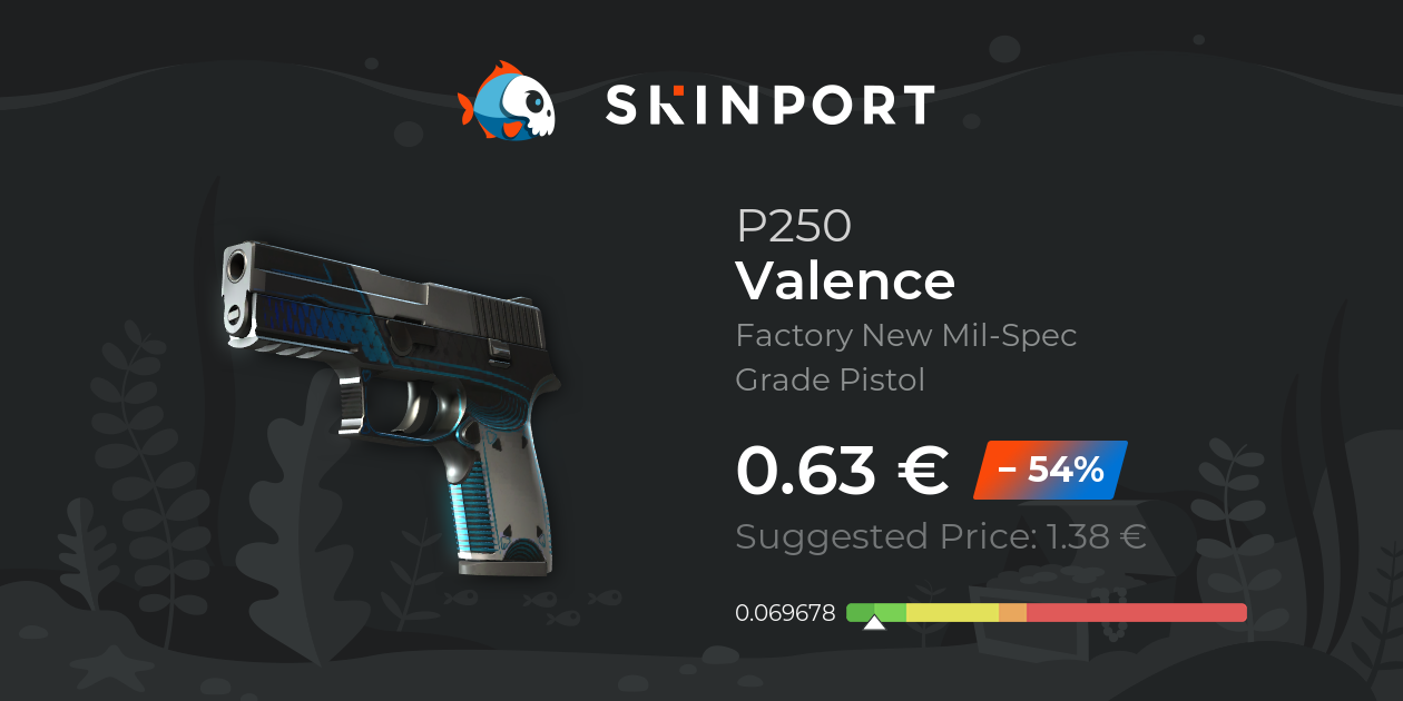 P250 | Valence (Factory New) - Counter-Strike 2 - Skinport