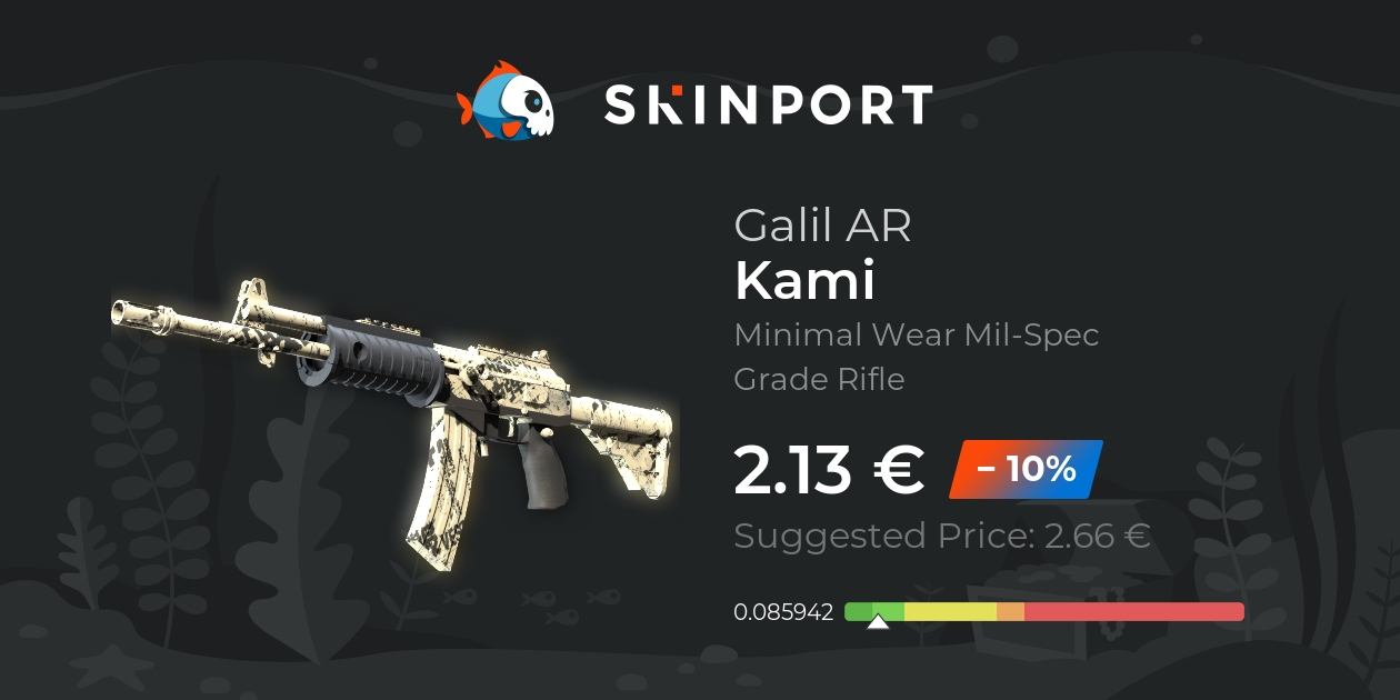 Galil AR | Kami (Minimal Wear) - Counter-Strike 2 - Skinport