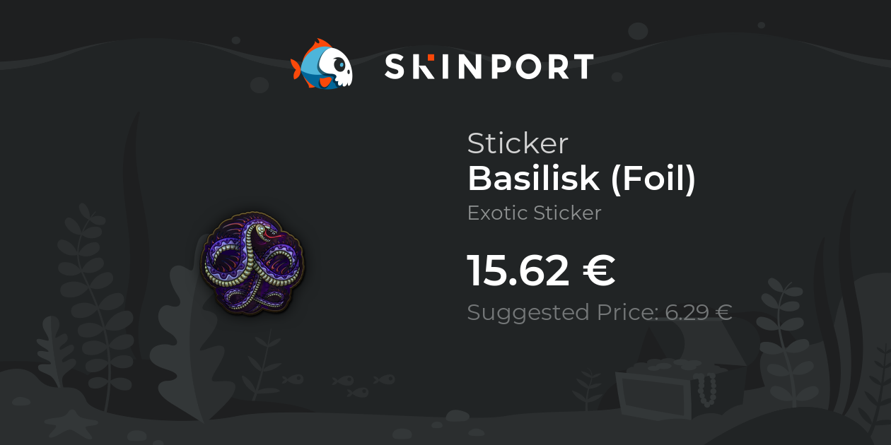 Sticker | Basilisk (Foil) - Counter-Strike 2 - Skinport