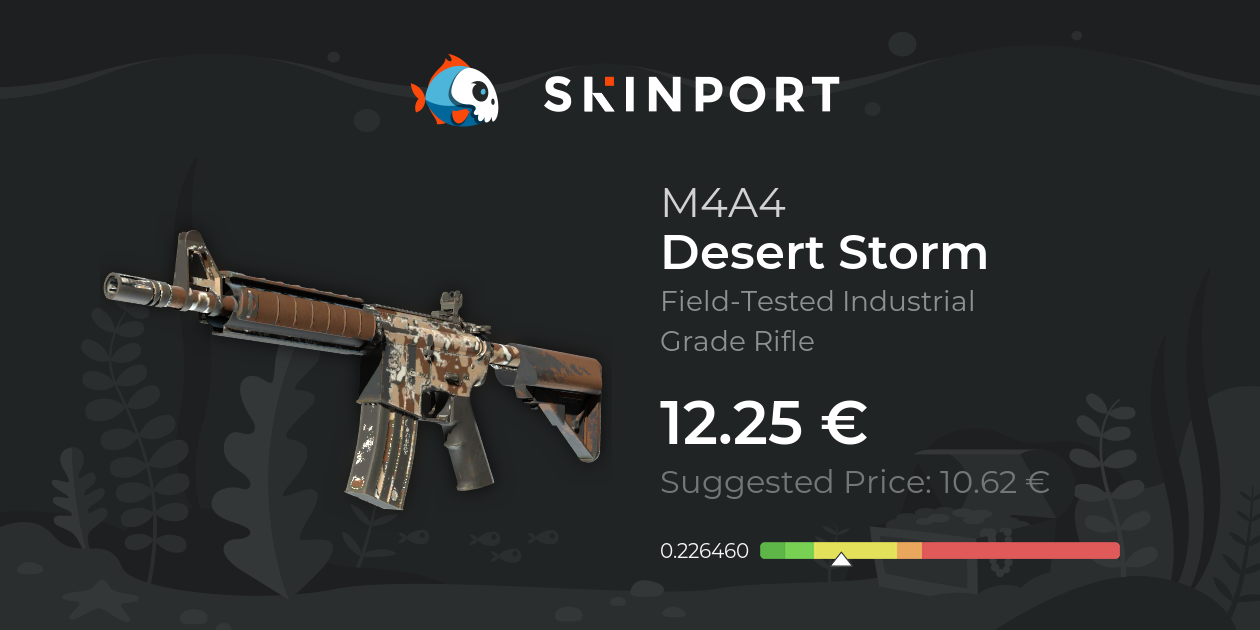 M4A4 | Desert Storm (Field-Tested) - Counter-Strike 2 - Skinport