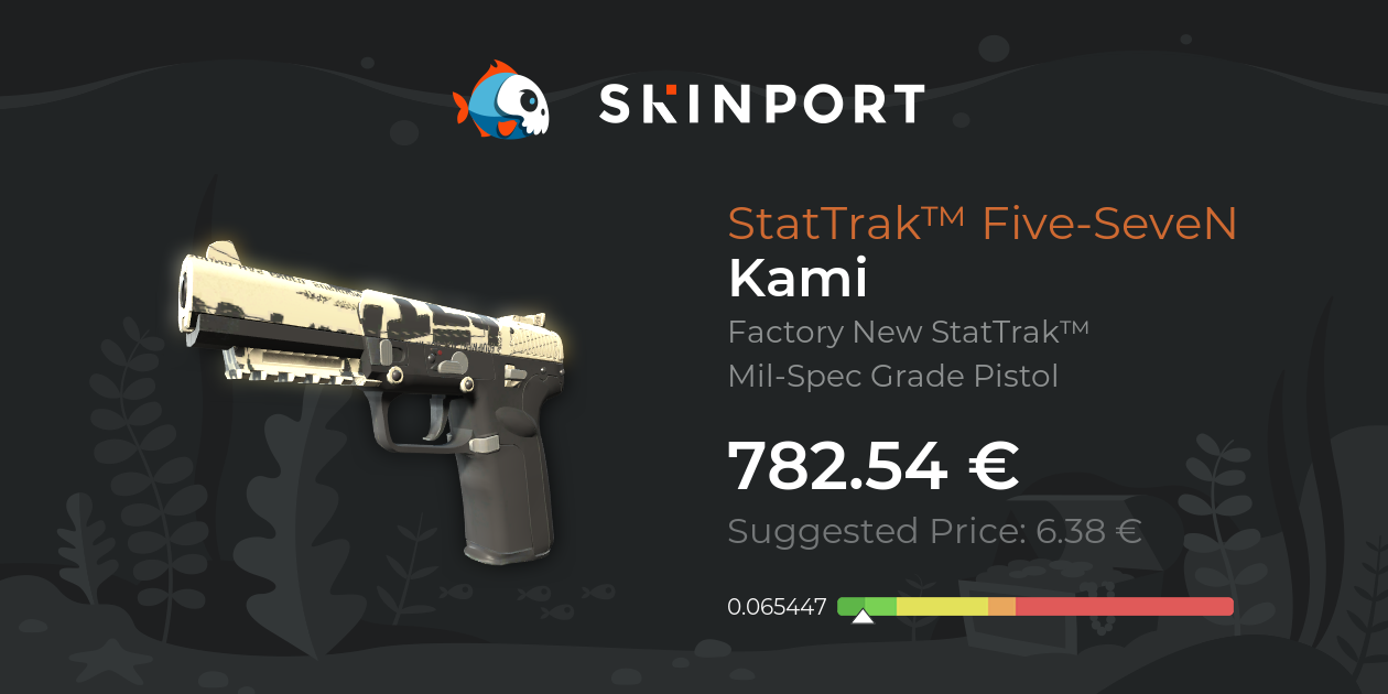 StatTrak™ Five-SeveN | Kami (Factory New) - Counter-Strike 2 - Skinport