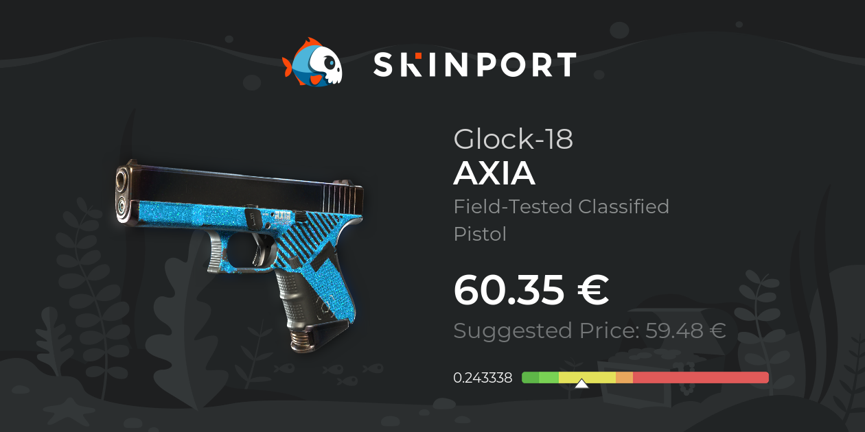 Glock-18 | AXIA (Field-Tested) - Counter-Strike 2 - Skinport