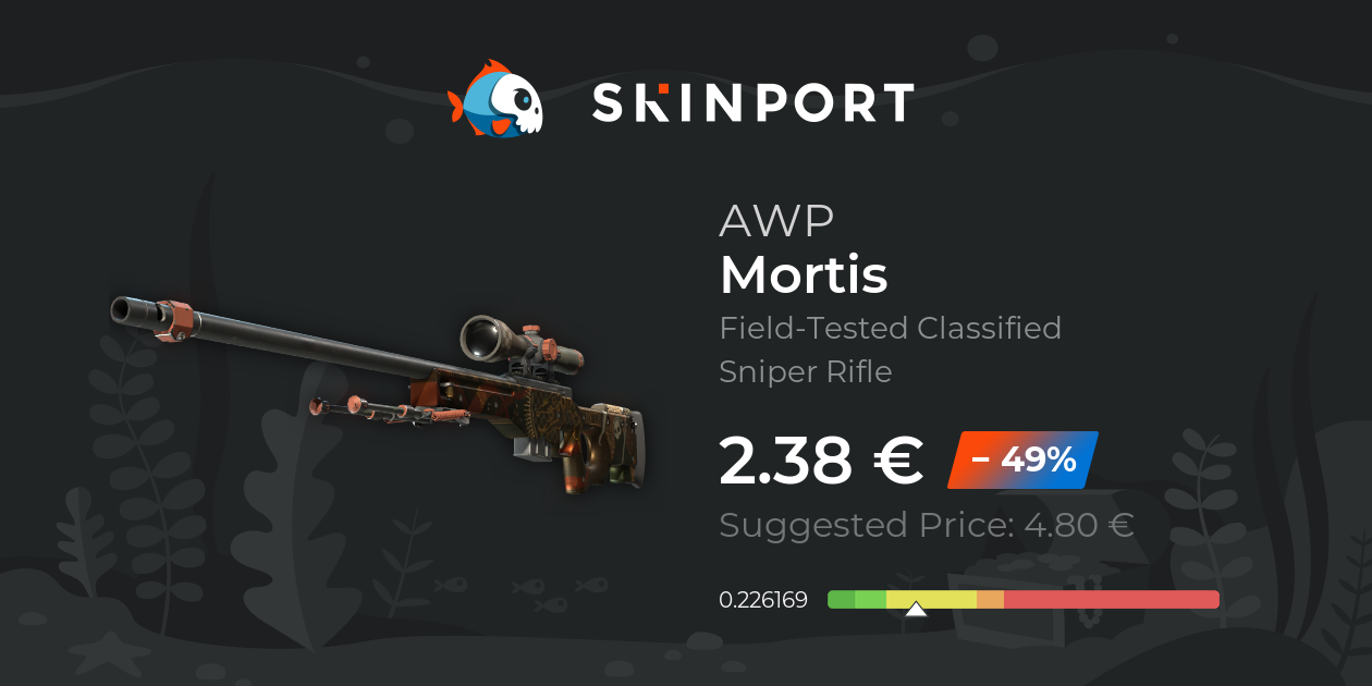 AWP | Mortis (Field-Tested) - Counter-Strike 2 - Skinport