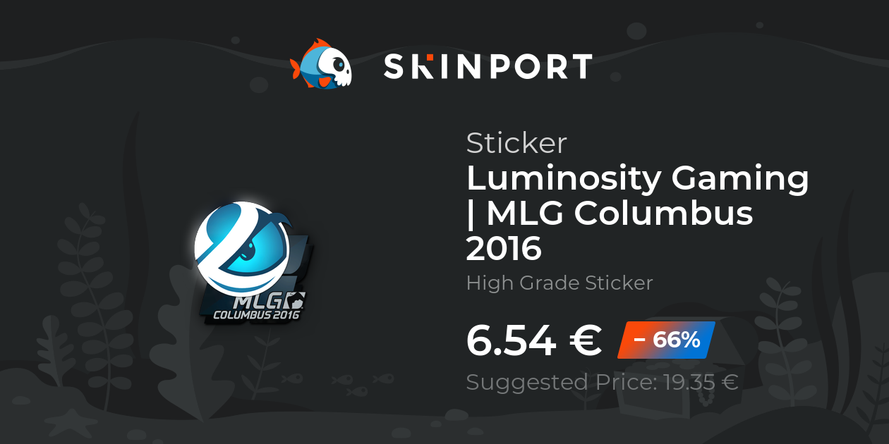 Sticker | Luminosity Gaming | MLG Columbus 2016 - CS:GO - Skinport