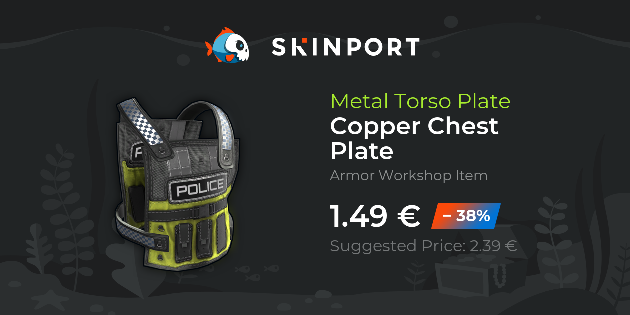 Copper Chest Plate - Rust - Skinport