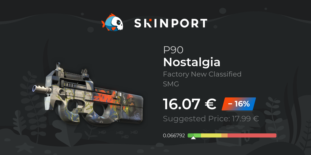 P90 | Nostalgia (Factory New) - Counter-Strike 2 - Skinport