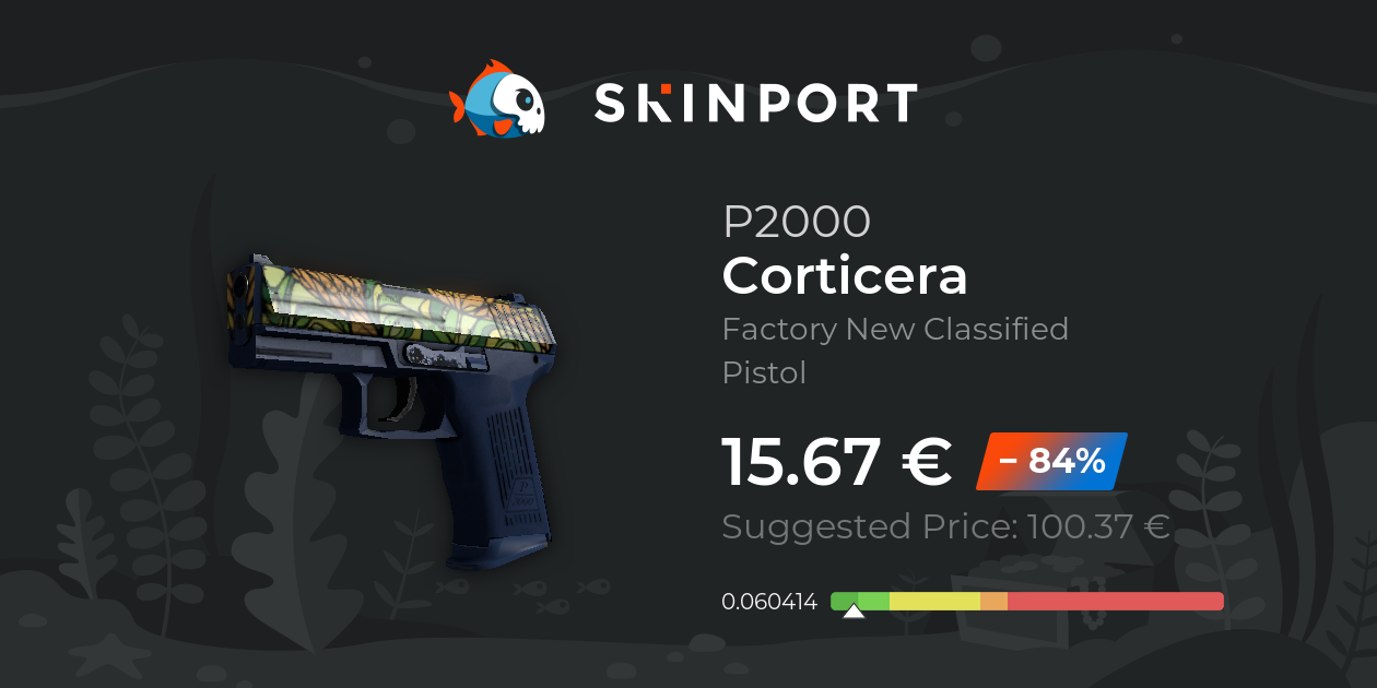 P2000 | Corticera (Factory New) - Counter-Strike 2 - Skinport