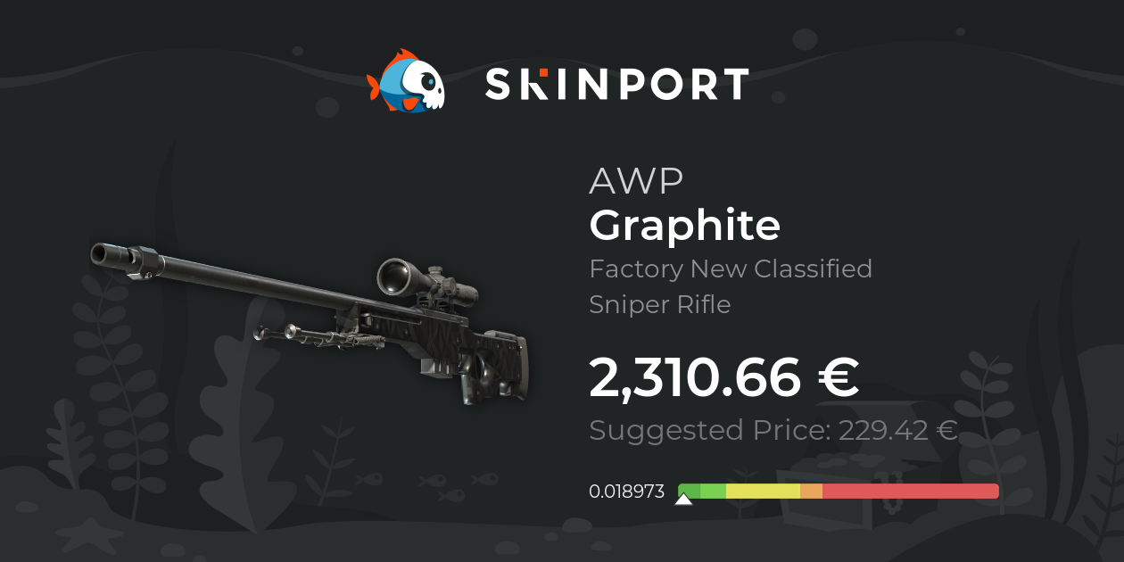 AWP | Graphite (Factory New) - Counter-Strike 2 - Skinport
