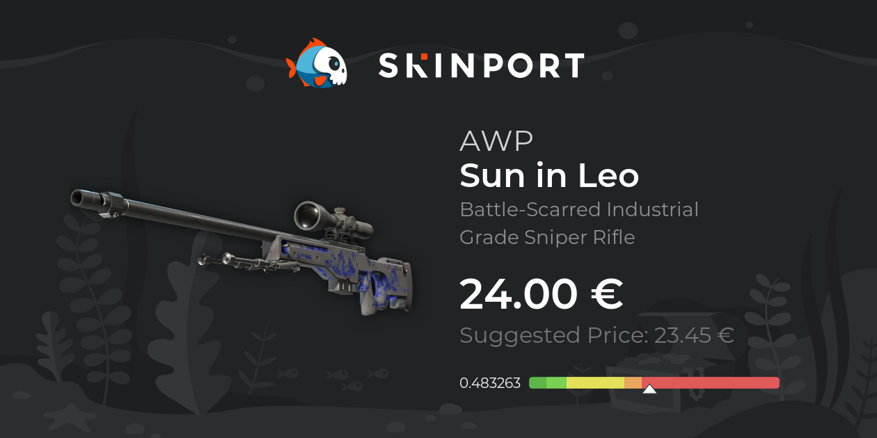 AWP | Sun in Leo (Battle-Scarred) - Counter-Strike 2 - Skinport