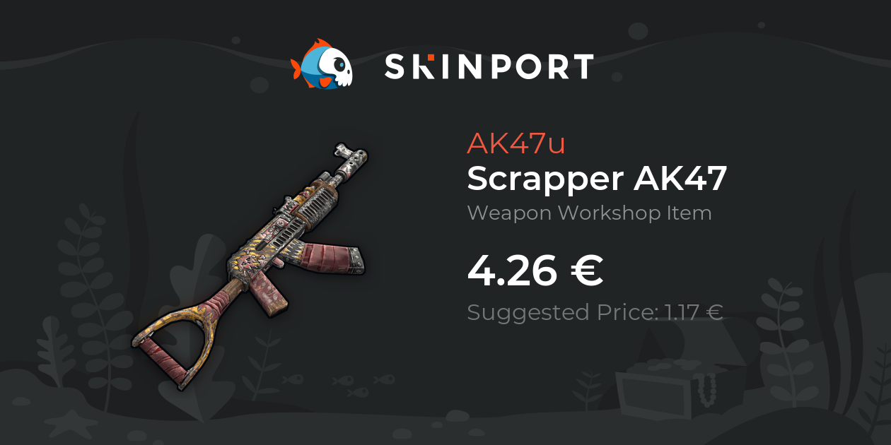 Scrapper AK47 - Rust - Skinport