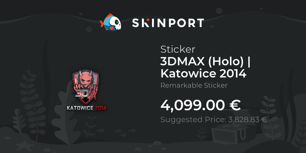 Sticker | 3DMAX (Holo) | Katowice 2014 - Counter-Strike 2 - Skinport