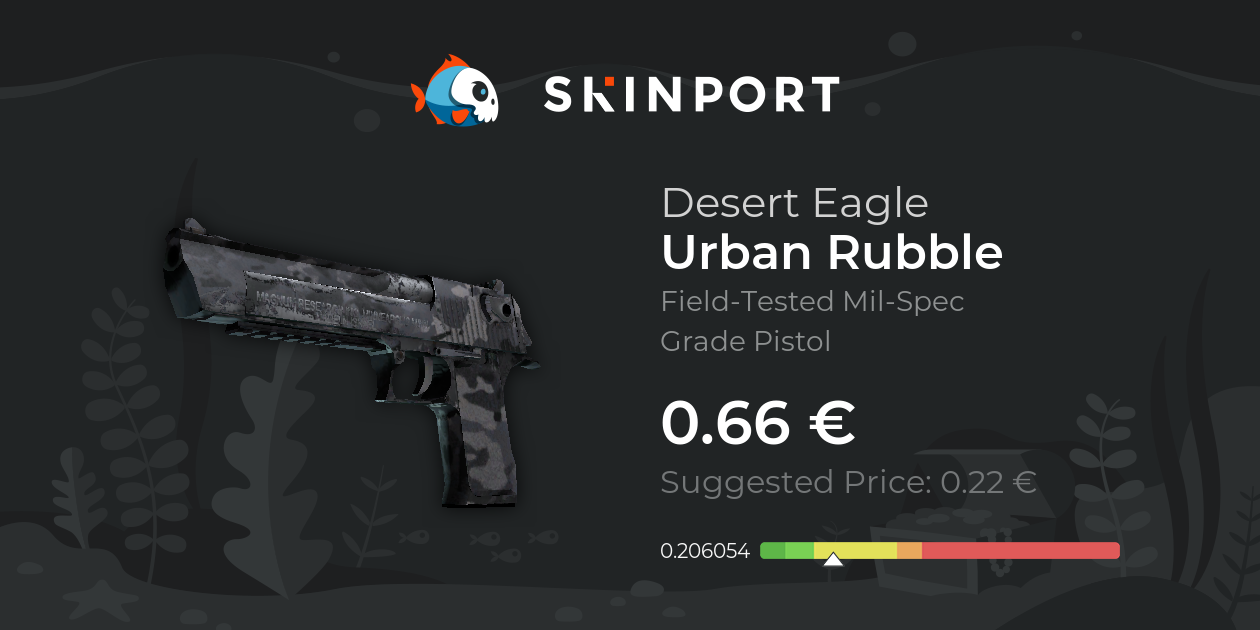 Desert Eagle | Urban Rubble (Field-Tested) - Counter-Strike 2 - Skinport