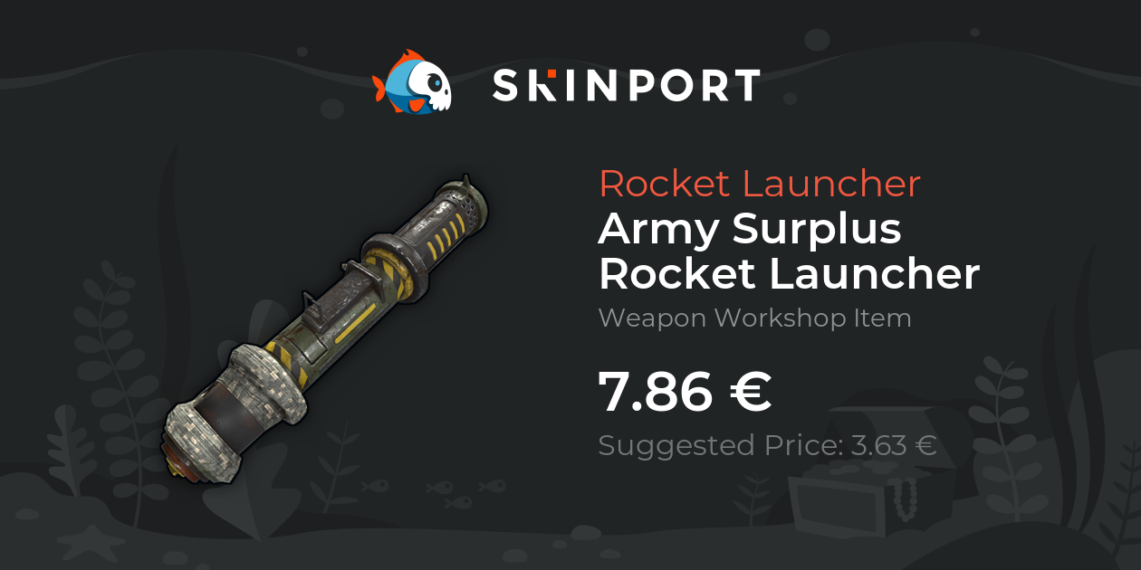 Army Surplus Rocket Launcher - Rust - Skinport