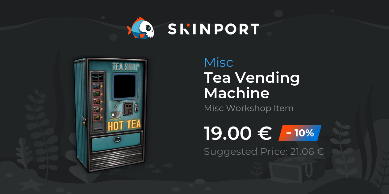 Tea Vending Machine - Rust - Skinport