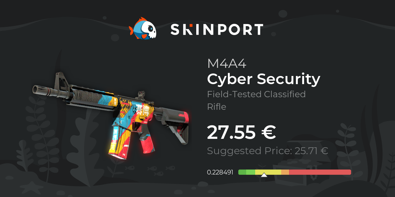 M4A4 | Cyber Security (Field-Tested) - Counter-Strike 2 - Skinport