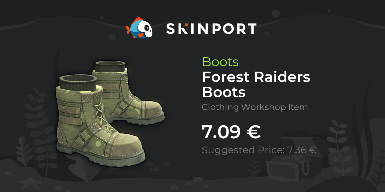 Forest Raiders Boots - Rust - Skinport