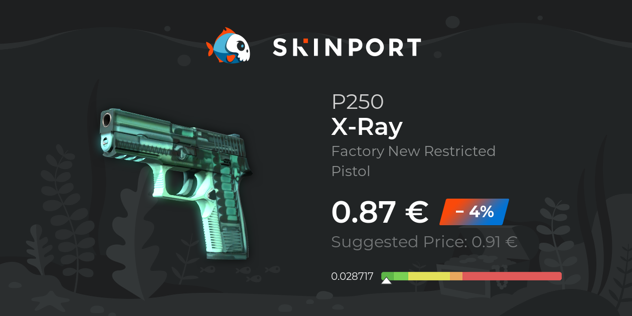 P250 | X-Ray (Factory New) - Counter-Strike 2 - Skinport
