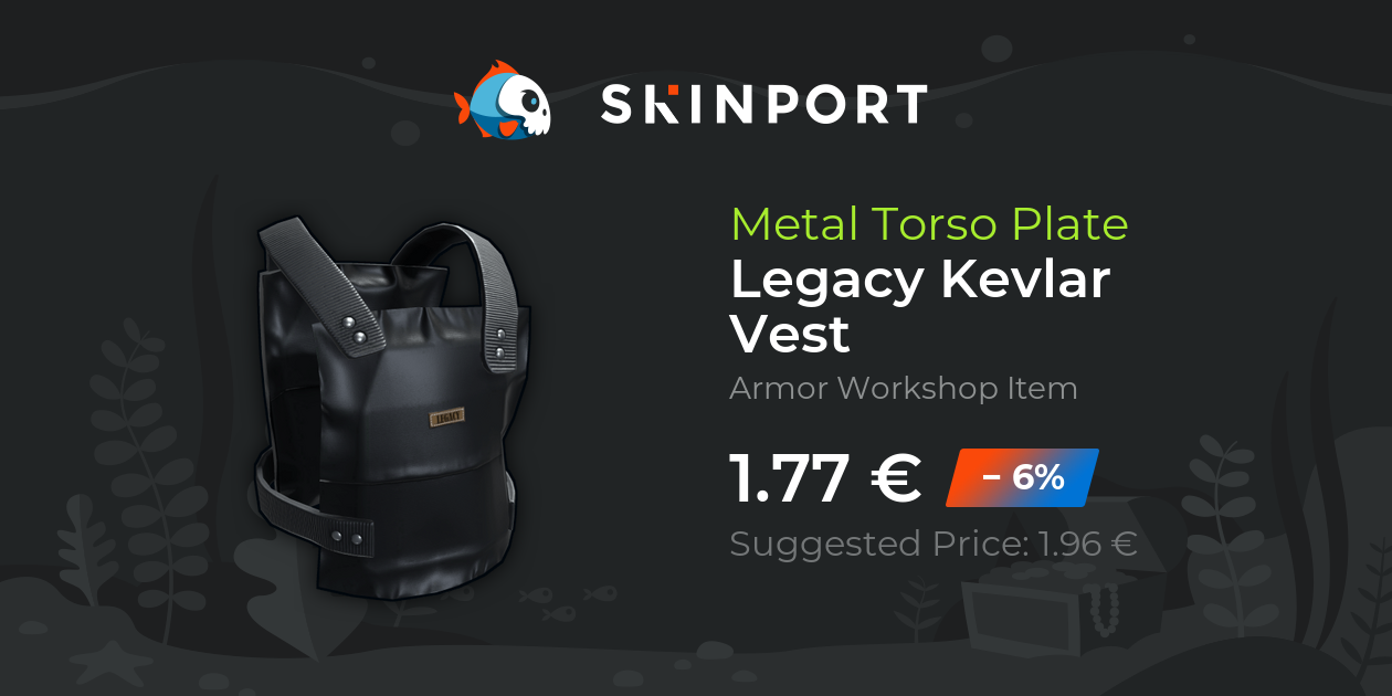 Legacy Kevlar Vest - Rust - Skinport