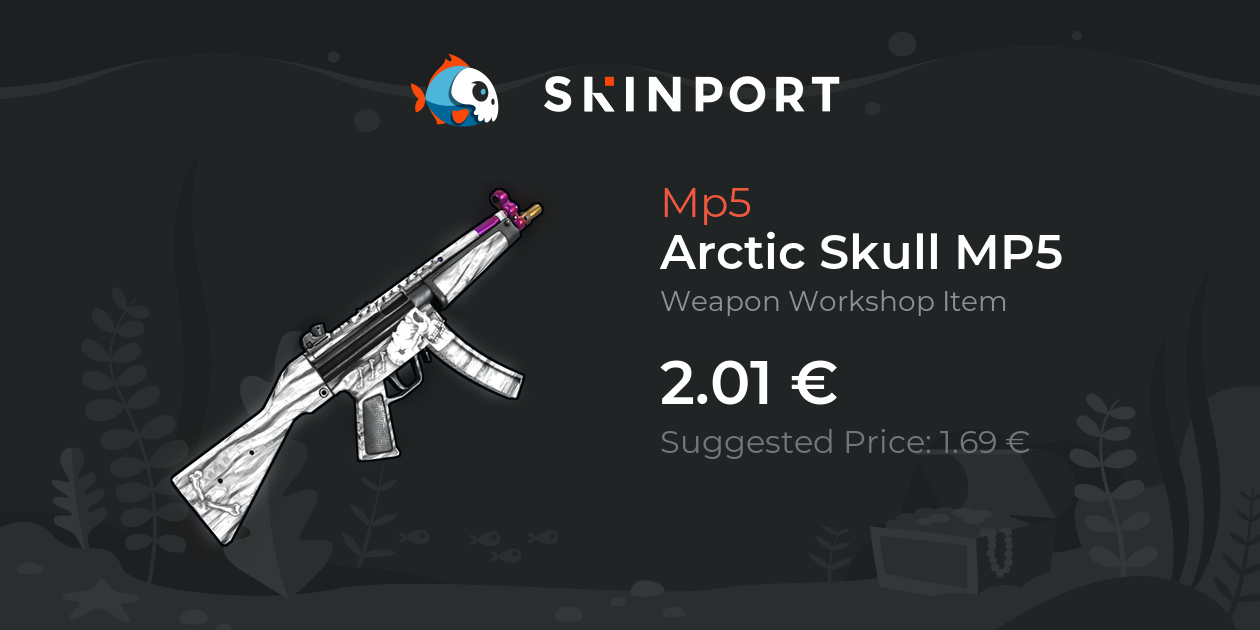 Arctic Skull MP5 - Rust - Skinport
