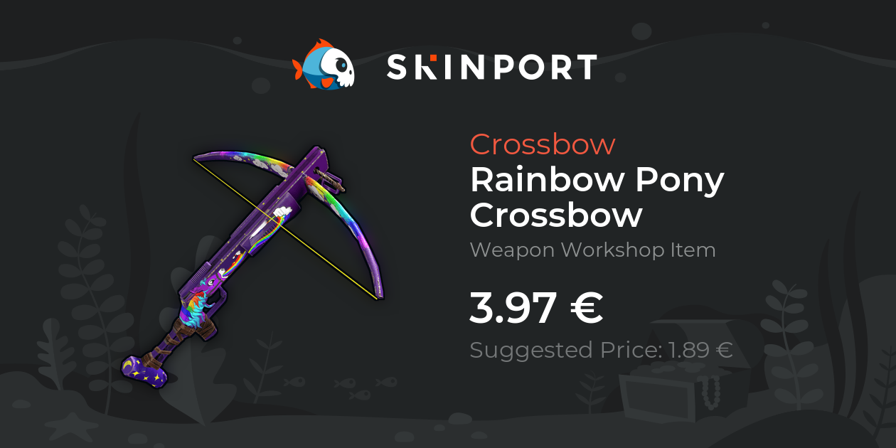 Rainbow Pony Crossbow - Rust - Skinport