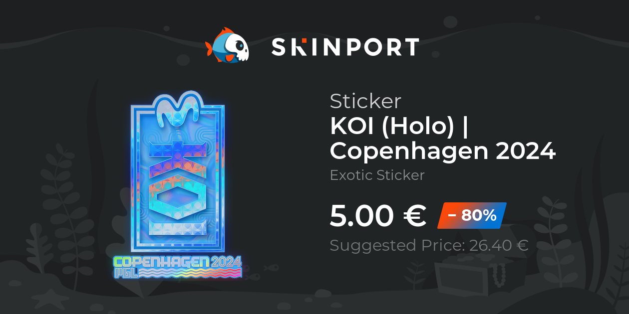 Sticker | KOI (Holo) | Copenhagen 2024 - Counter-Strike 2 - Skinport