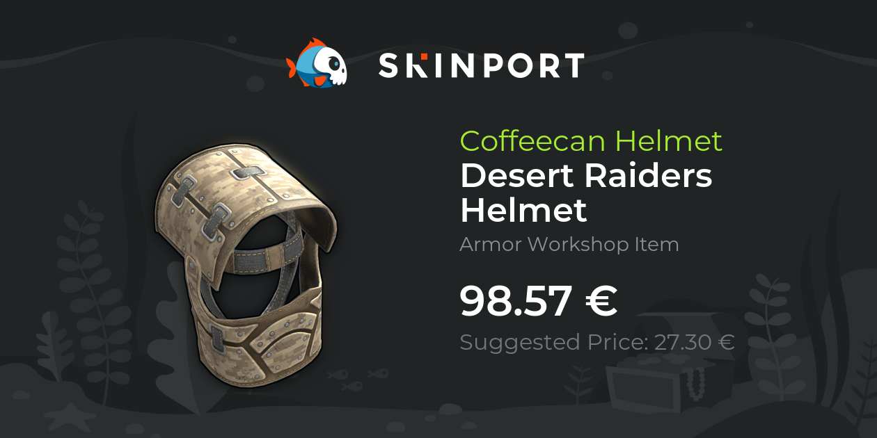 Desert Raiders Helmet - Rust - Skinport