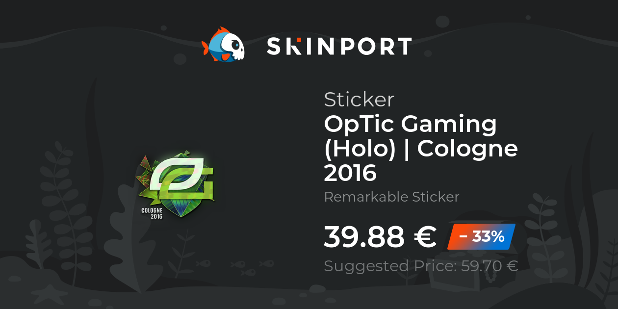 Sticker | OpTic Gaming (Holo) | Cologne 2016 - Counter-Strike 2 - Skinport