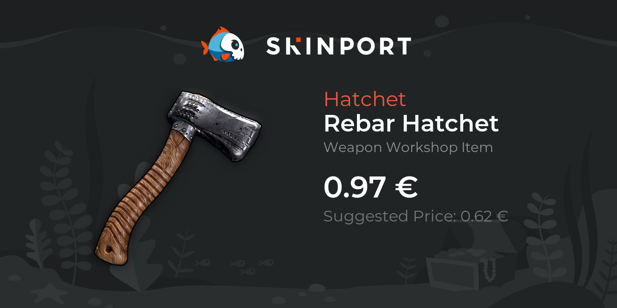 Rebar Hatchet - Rust - Skinport