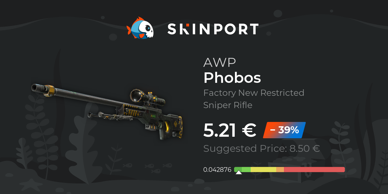 AWP | Phobos (Factory New) - Counter-Strike 2 - Skinport
