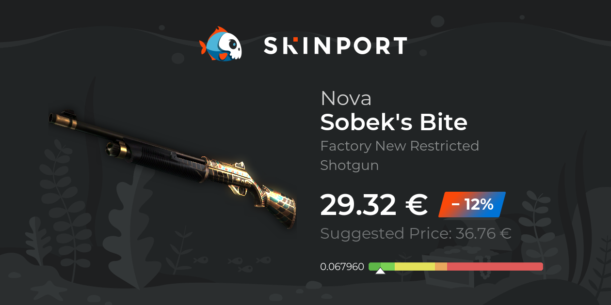 Nova | Sobek's Bite (Factory New) - CS2 - Skinport