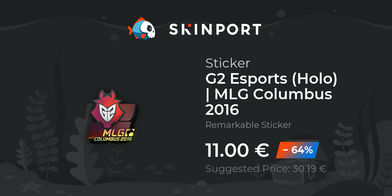 Sticker | G2 Esports (Holo) | MLG Columbus 2016 - CS2 - Skinport