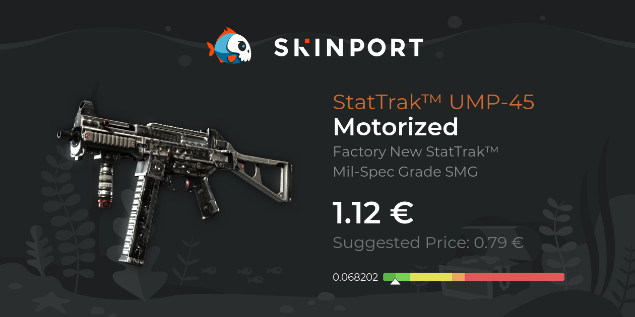 StatTrak™ UMP-45 | Motorized (Factory New) - Counter-Strike 2 - Skinport