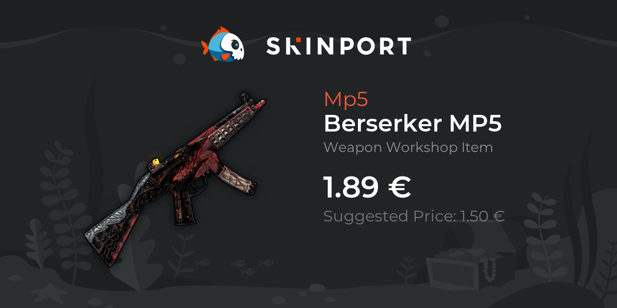 Berserker MP5 - Rust - Skinport