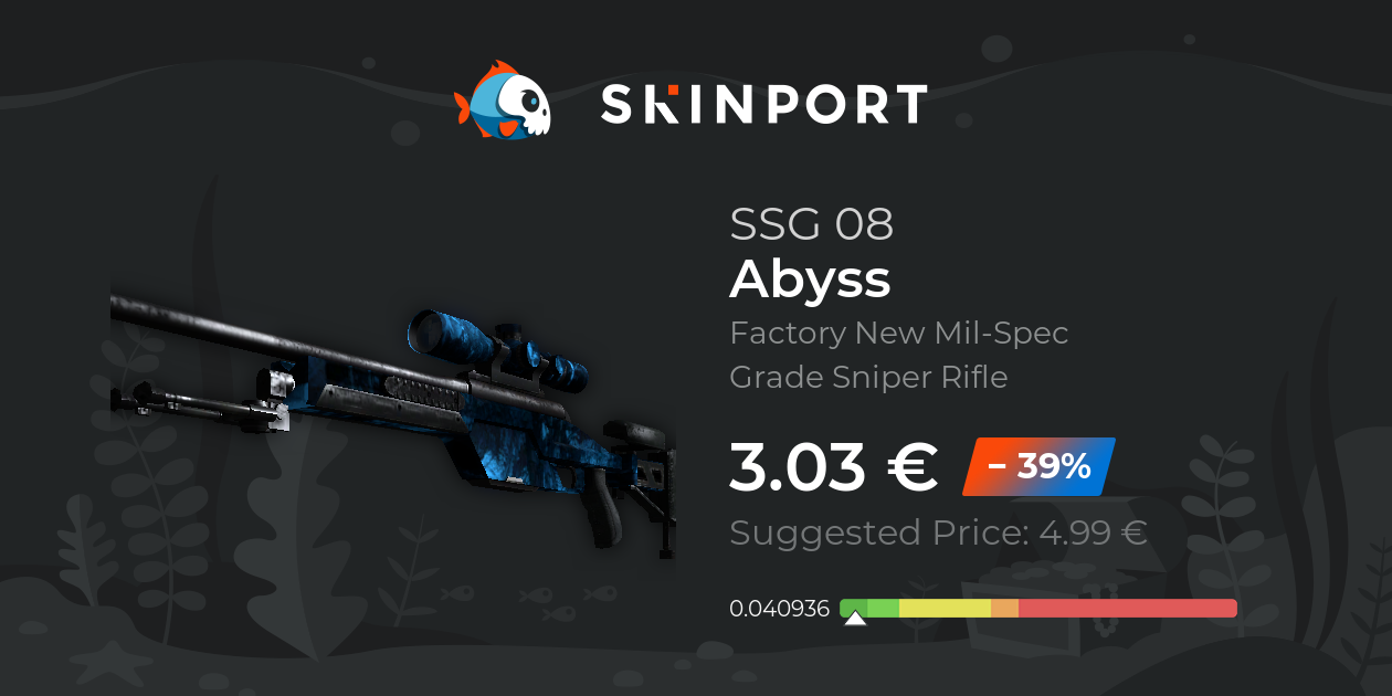 SSG 08 | Abyss (Factory New) - Counter-Strike 2 - Skinport