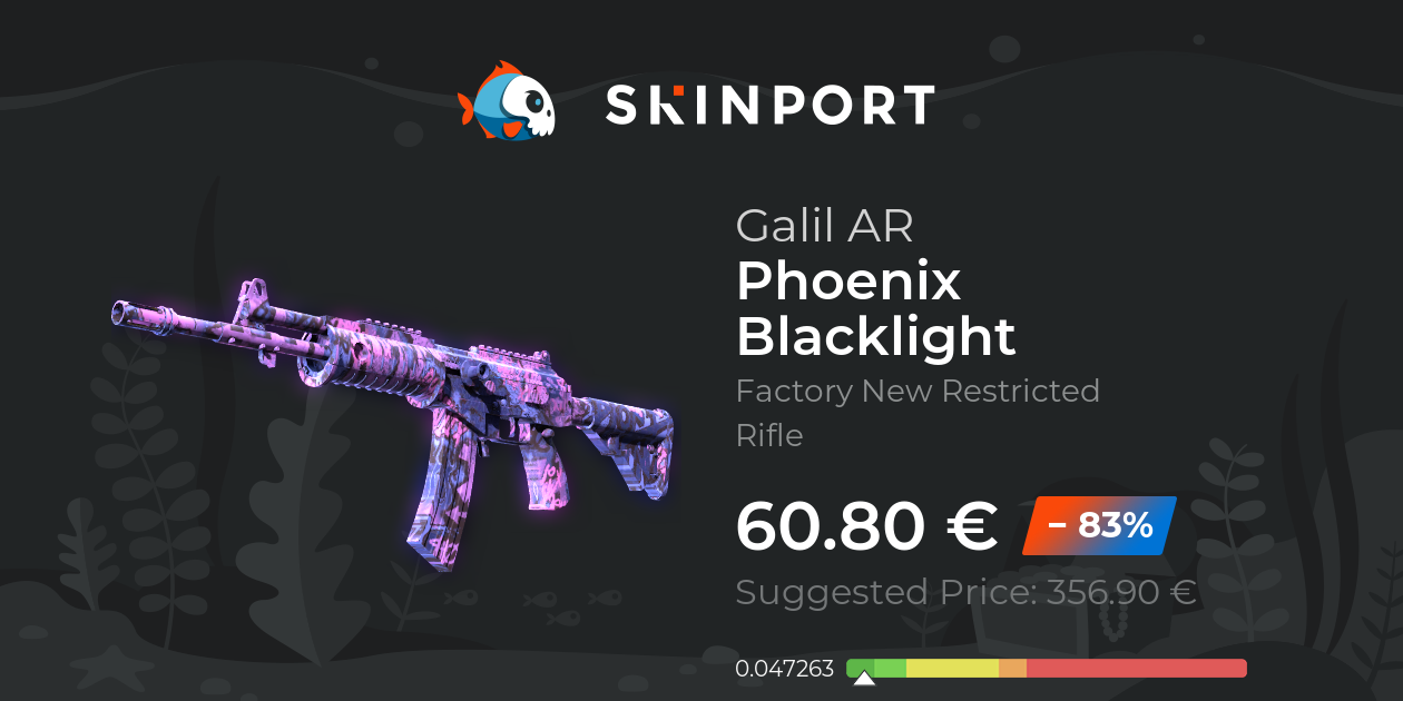 Galil AR | Phoenix Blacklight (Factory New) - Counter-Strike 2 - Skinport
