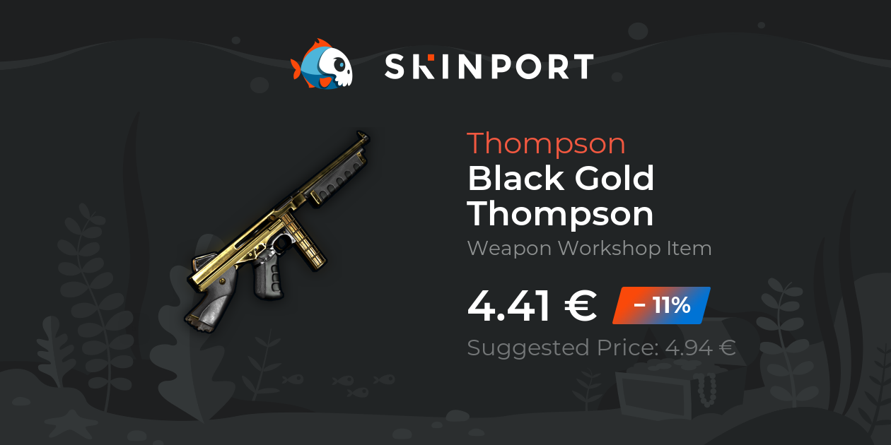 Black Gold Thompson - Rust - Skinport