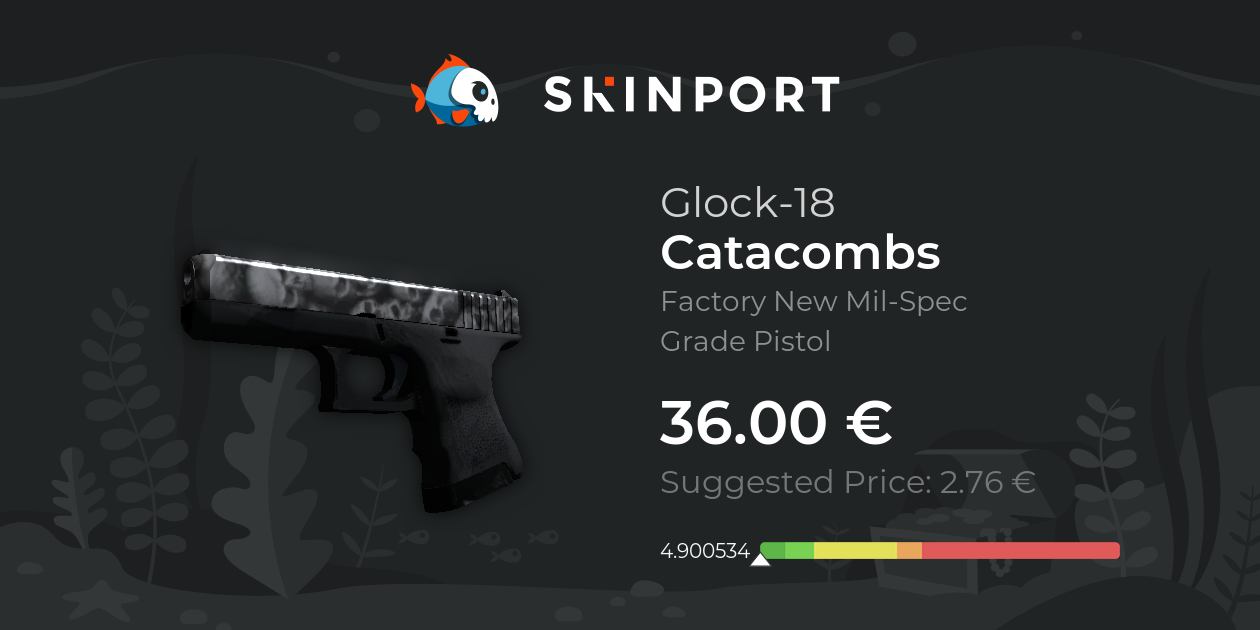 Glock-18 | Catacombs (Factory New) - Counter-Strike 2 - Skinport