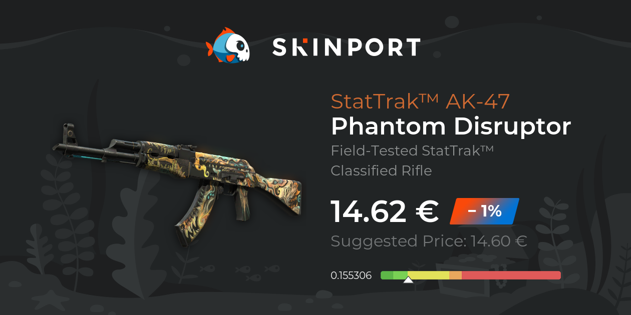 StatTrak™ AK-47 | Phantom Disruptor (Field-Tested) - Counter-Strike 2 ...