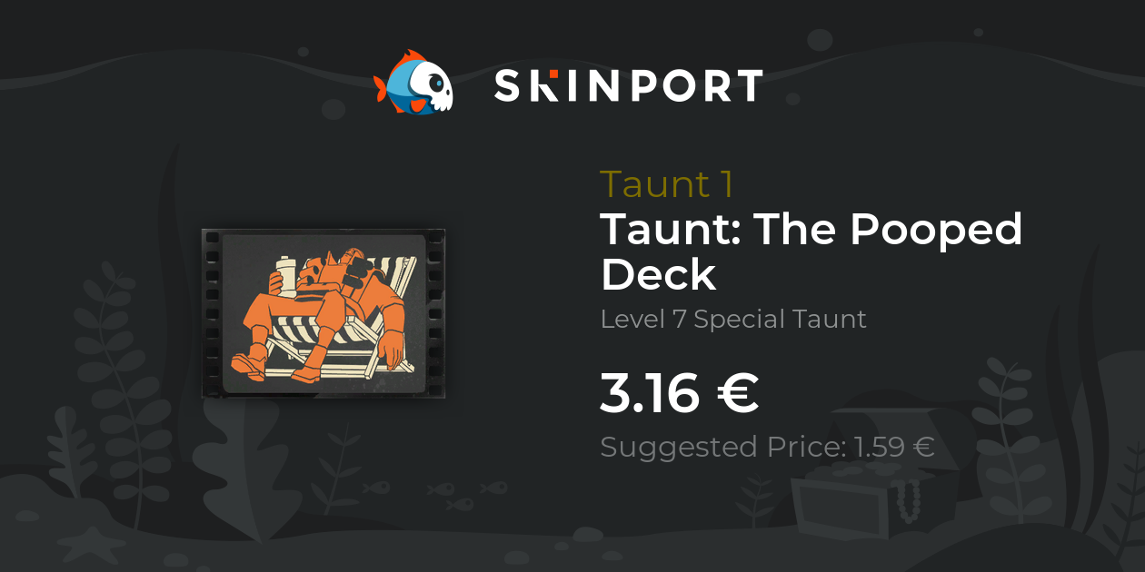 Taunt: The Pooped Deck - Team Fortress 2 - Skinport