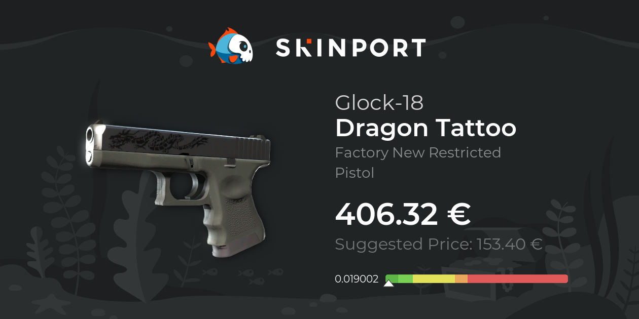 Glock-18 | Dragon Tattoo (Factory New) - Counter-Strike 2 - Skinport