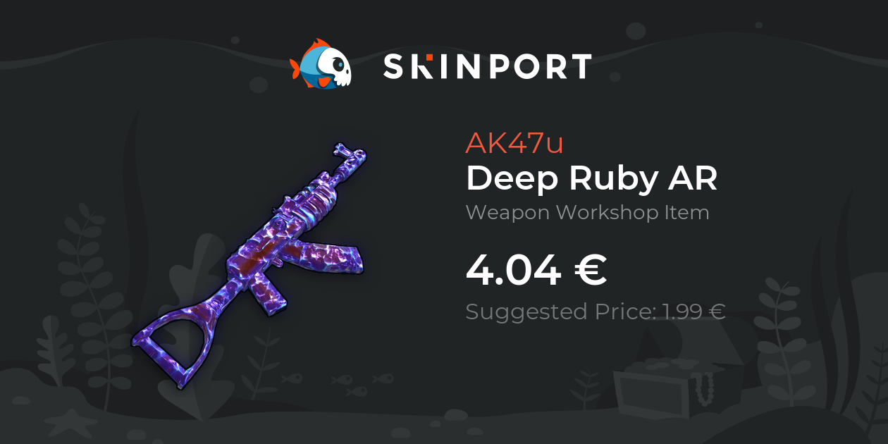 Deep Ruby AR - Rust - Skinport
