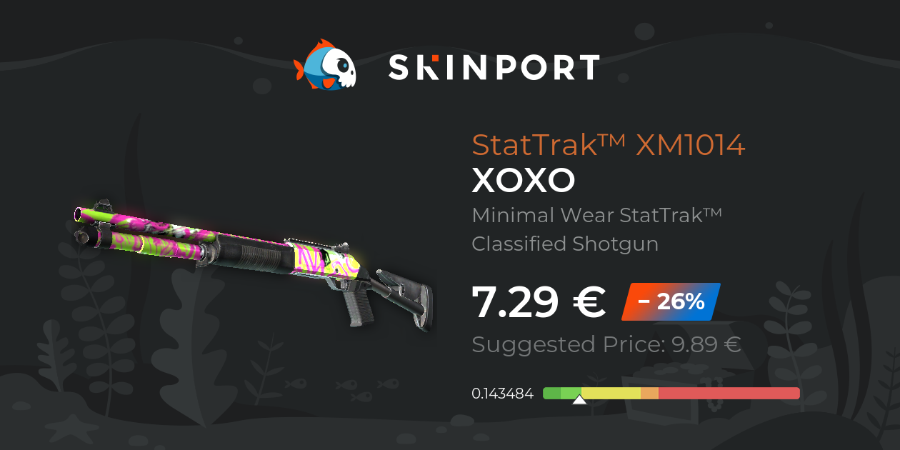 StatTrak™ XM1014 | XOXO (Minimal Wear) - Counter-Strike 2 - Skinport