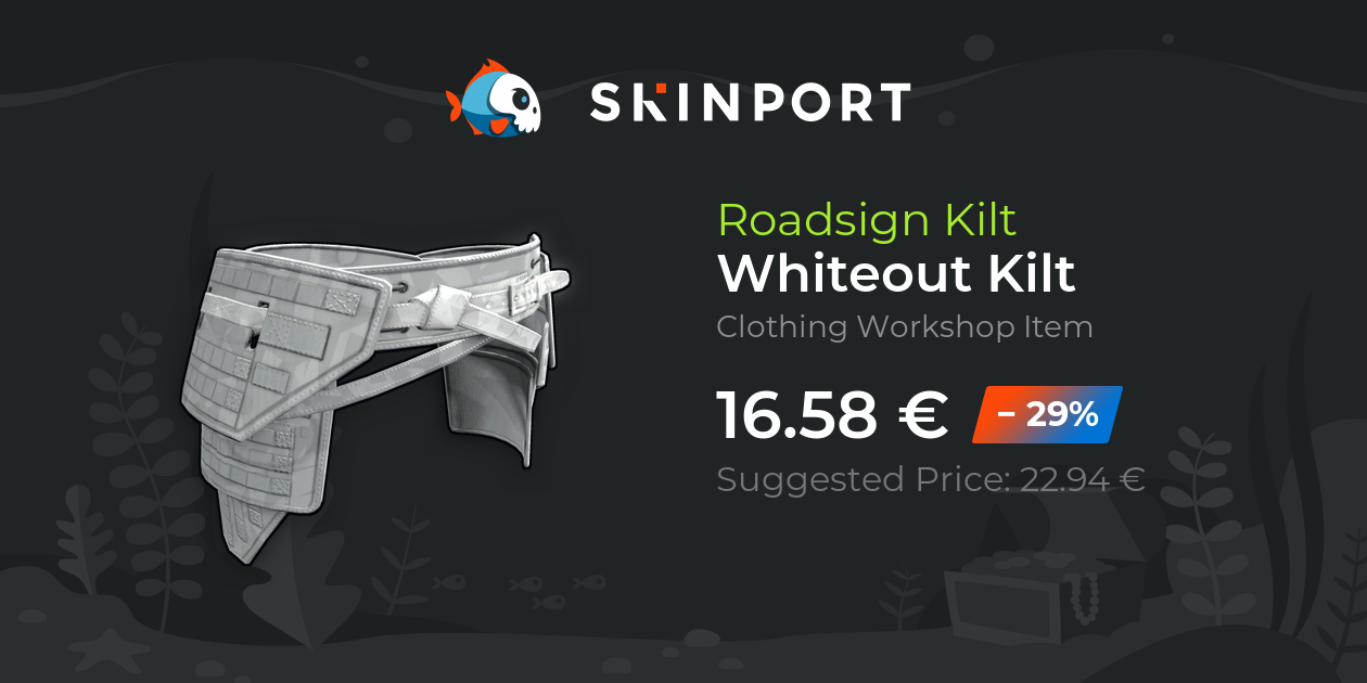 Whiteout Kilt - Rust - Skinport