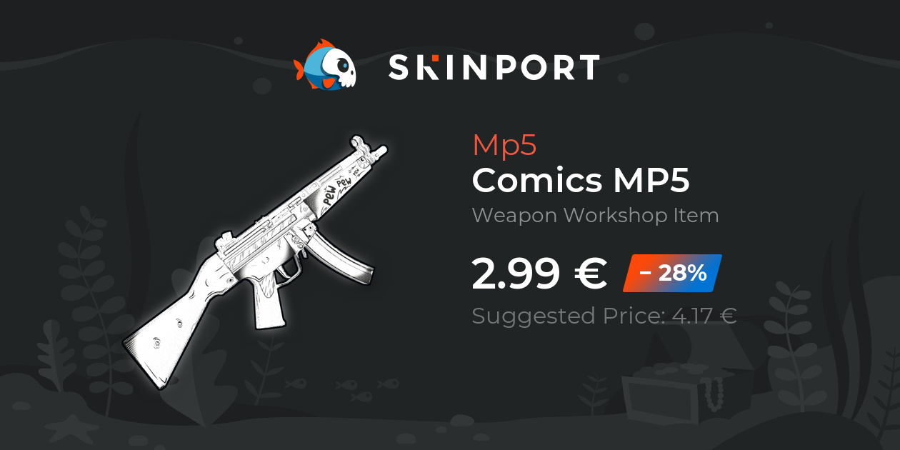 Comics MP5 - Rust - Skinport