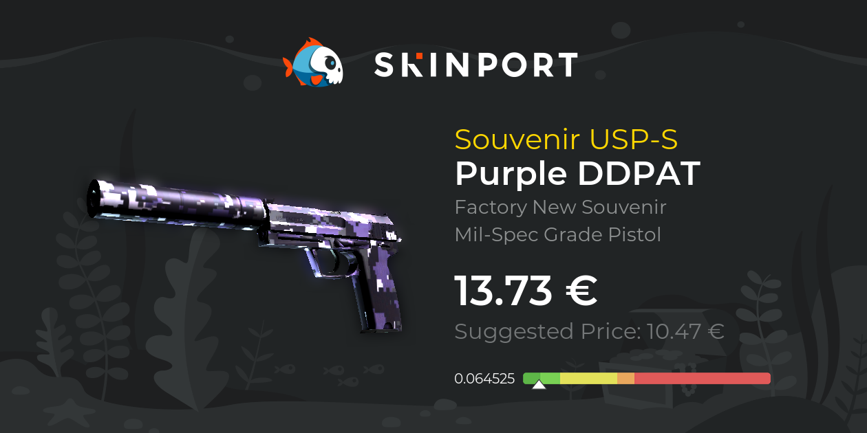 USP-S (Souvenir) | Violettes DDPAT (Fabrikneu) - Counter-Strike 2 ...