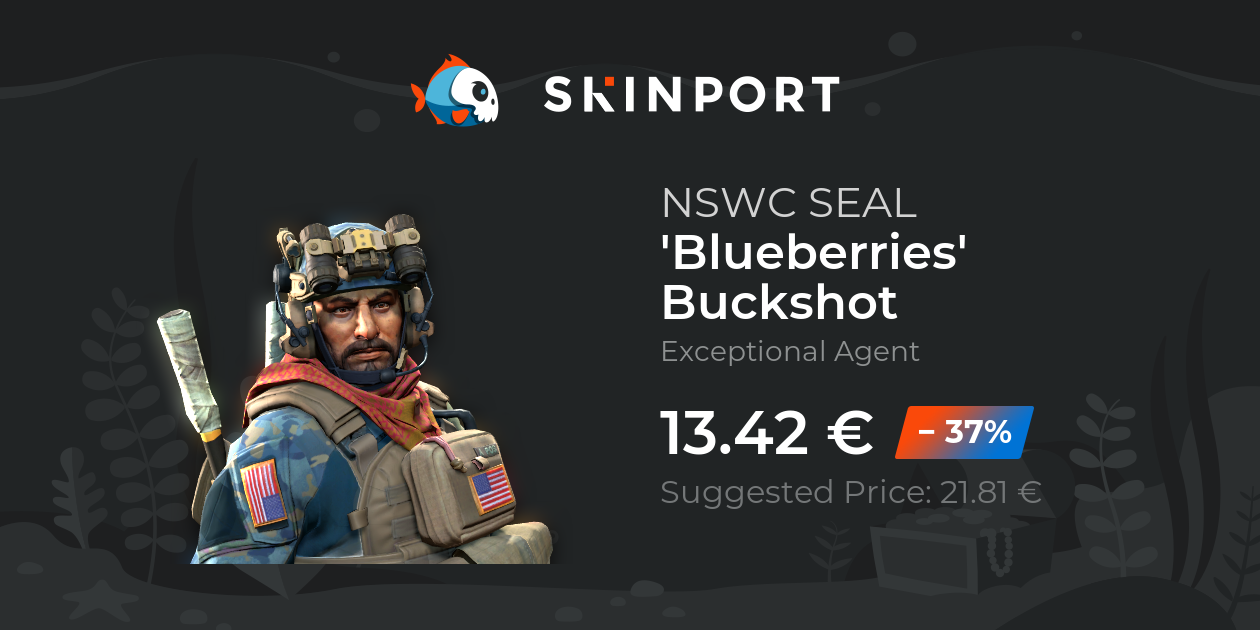 'Blueberries' Buckshot | NSWC SEAL - Counter-Strike 2 - Skinport