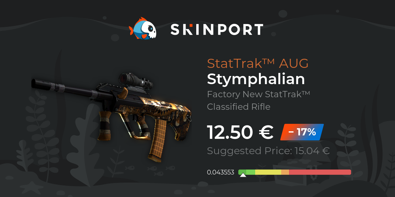 StatTrak™ AUG | Stymphalian (Factory New) - Counter-Strike 2 - Skinport